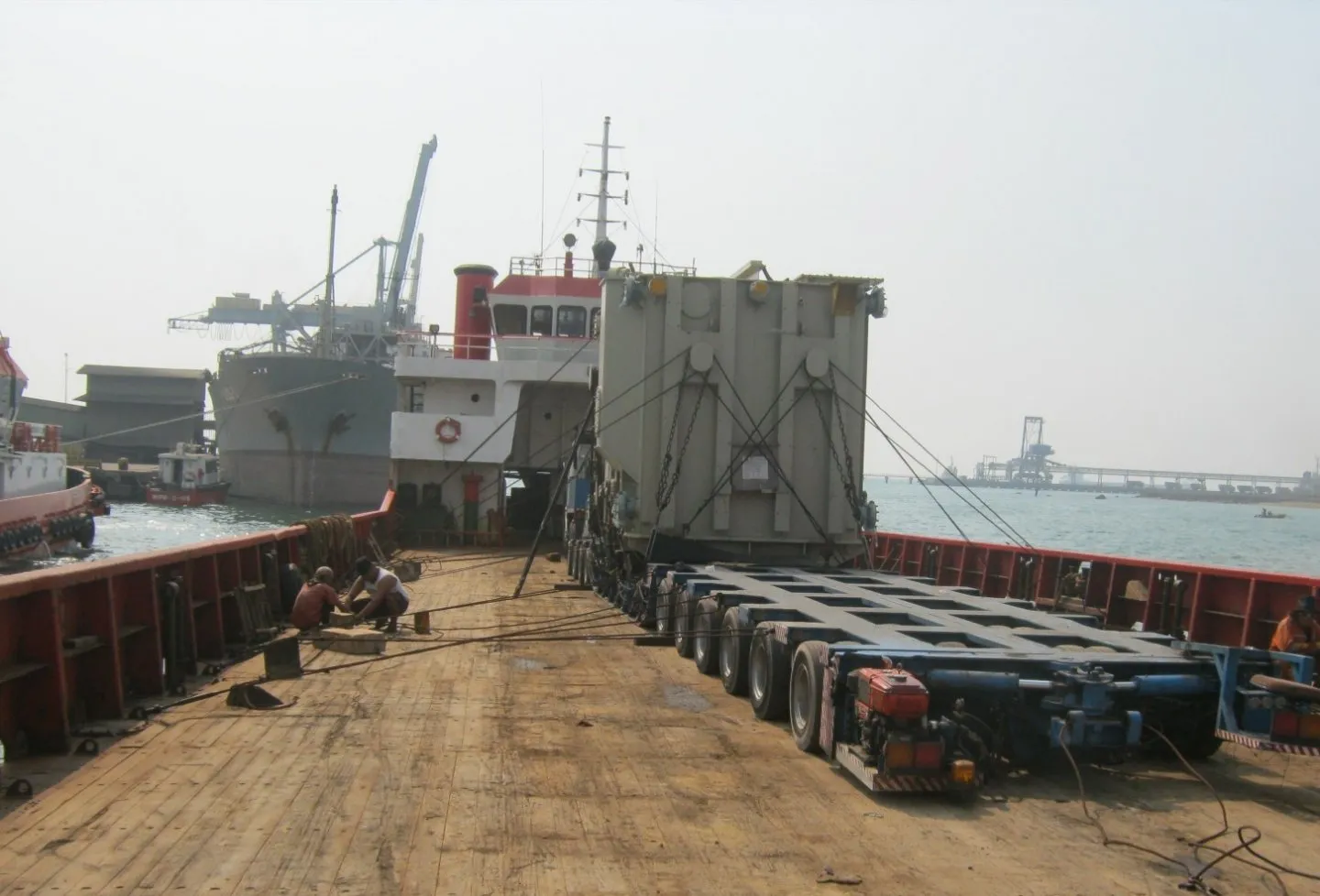 Cargo, Lashing & Securing Survey | Services | PT. Lars Maritime Consultant